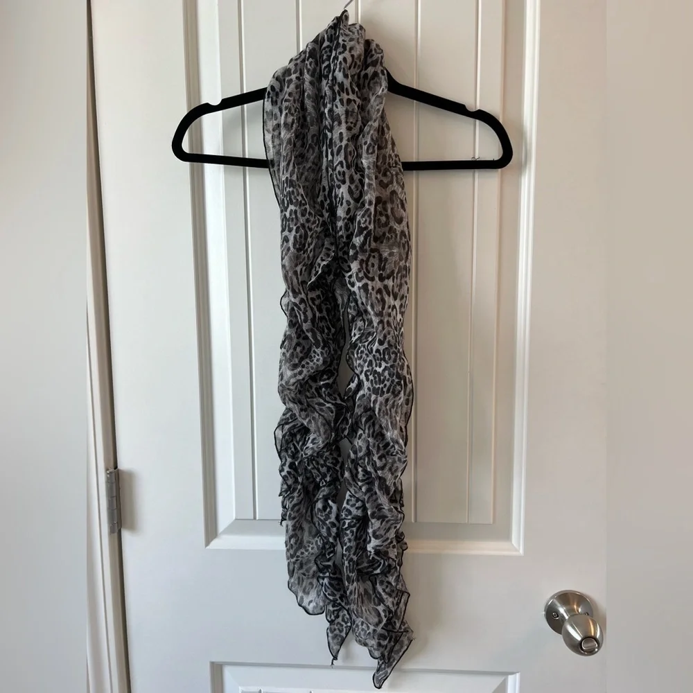 LOFT | Accessories | Animal Print Scarf Whimsygoth | Poshmark